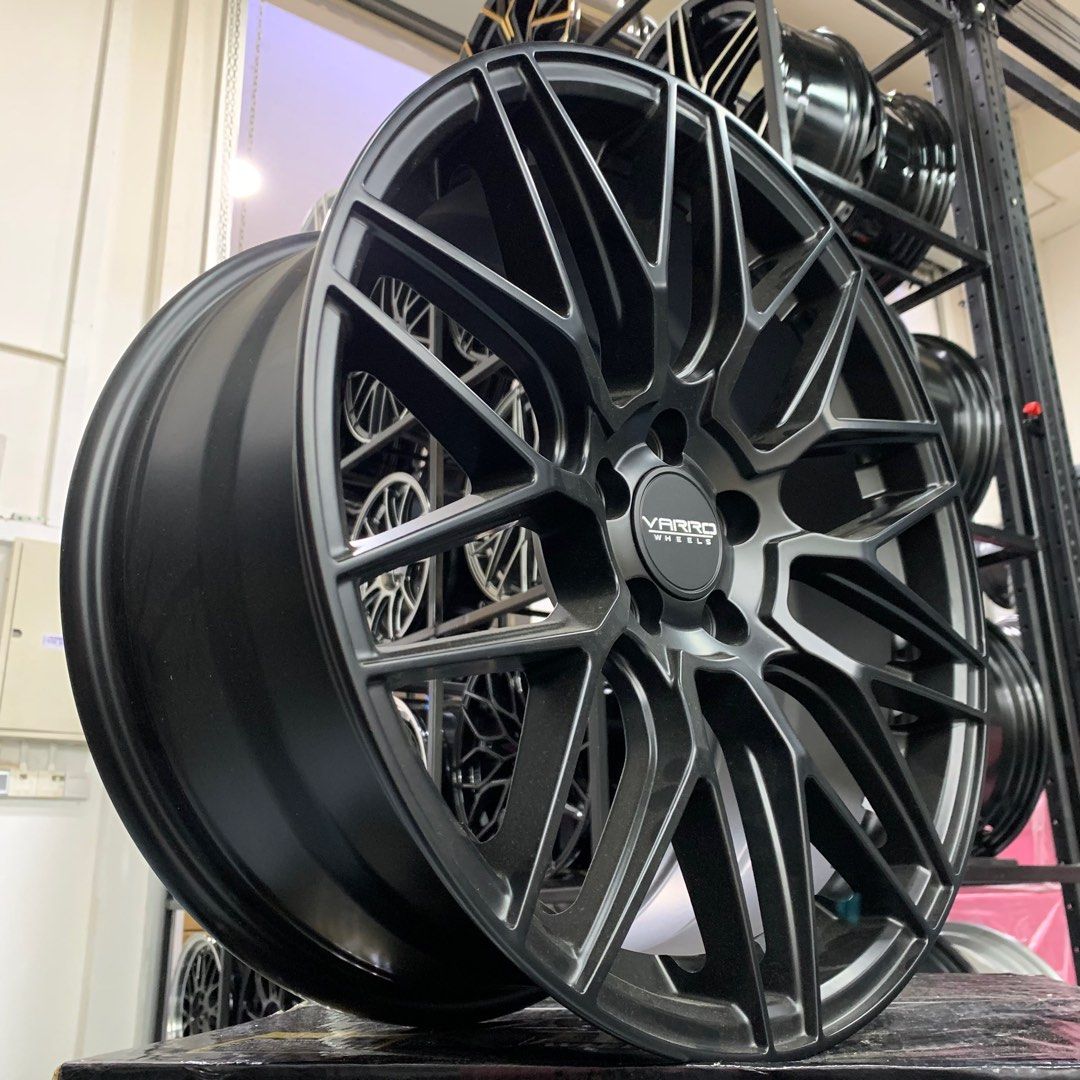17” Varro Design Sport Rims 5x100 Toyota Altis Wish Sienta Impreza ...