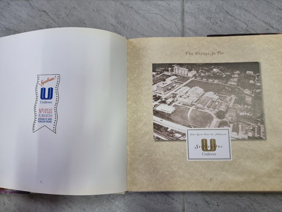 1990s Vintage Unilever 50th Year Anniversary Book Rare, Hobbies & Toys ...
