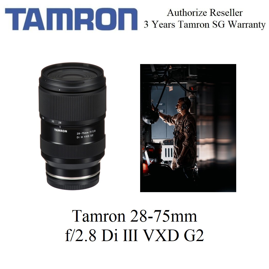2023 - Tamron 28-75mm f2.8 f/2.8 Di III VXD G2 Lens (Sony E), Photography, Lens & Kits on Carousell