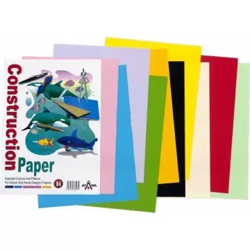 A4/A3 Colour Construction Paper 40 sheets/pkt, Hobbies & Toys ...