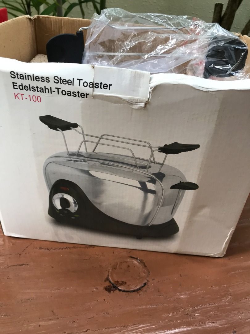 Abc electronic 2 slice Stainless Steel Toaster. Brand new., TV & Home ...