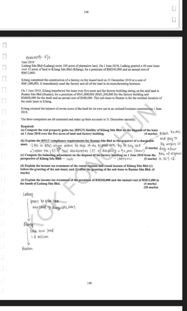ACCA ATX-MYS SEPT 2023 SUNWAY SOFTCOPY NOTES AND QUESTIONS, Hobbies ...