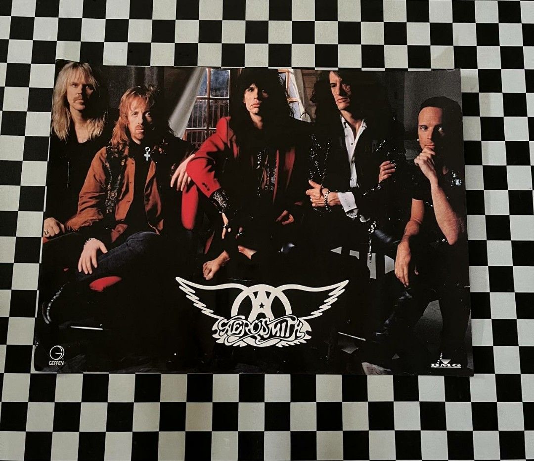 Aerosmith Poster, Hobbies & Toys, Music & Media, Music Accessories on ...