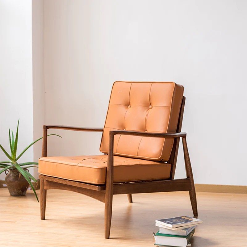 ALEXSEI Leather Armchair, Furniture & Home Living, Furniture, Chairs on Carousell