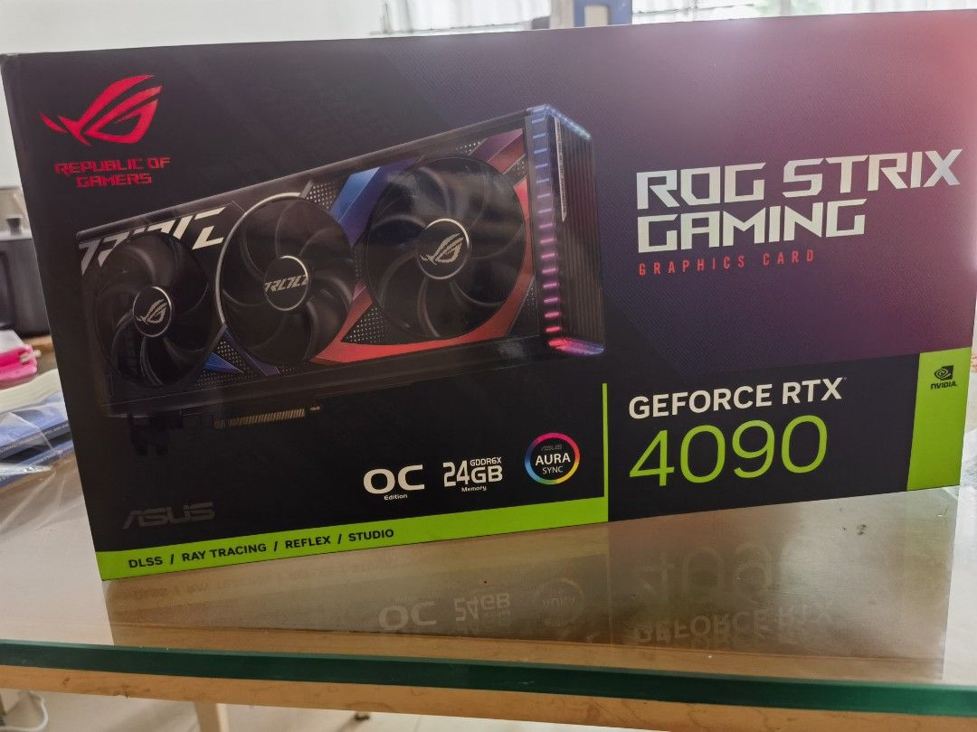 ASUS ROG RTX 4090 STRIX OC, Computers & Tech, Parts & Accessories ...