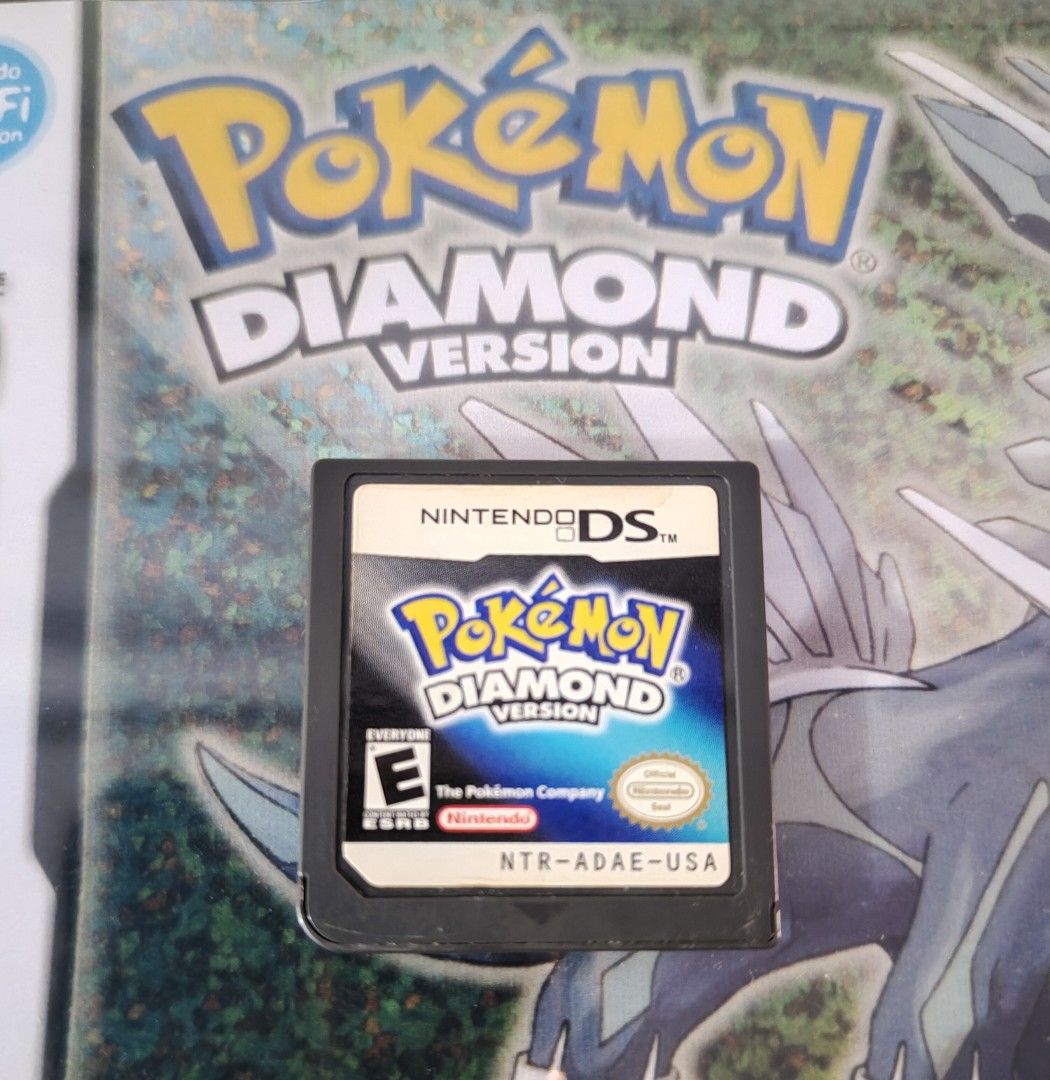 Authentic Pokemon Diamond Version for Nintendo DS/2DS/3DS, Video Gaming ...