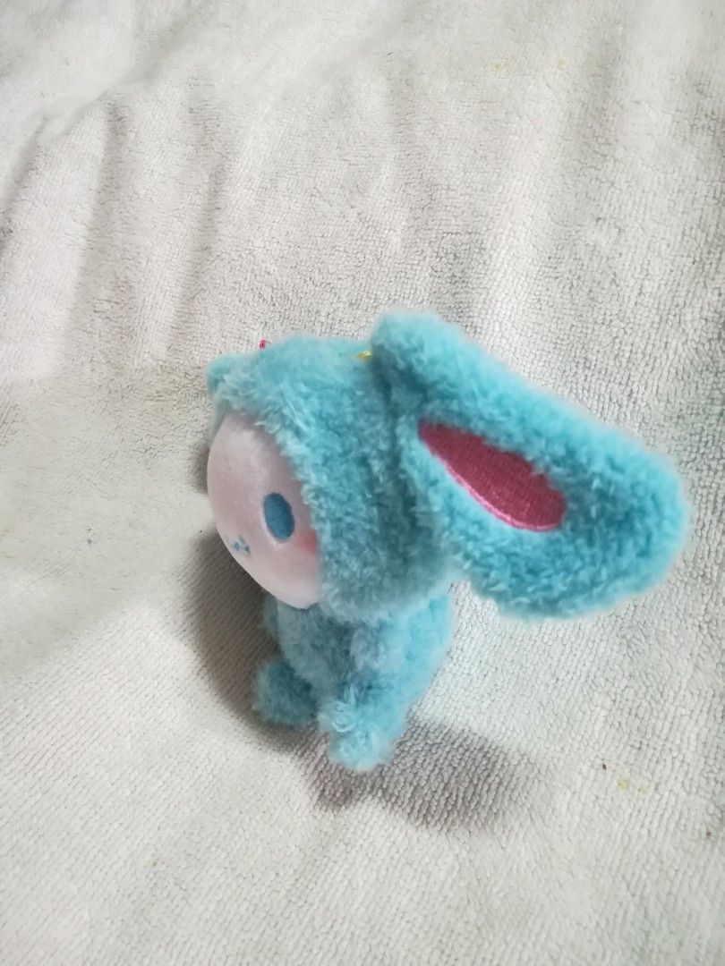 Authentic Sanrio Cinnamoroll in Bunny Rabbit Costume Plush Soft Toy Bag ...