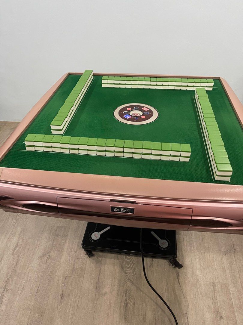 Auto mahjong table set, Furniture & Home Living, Furniture, Tables ...