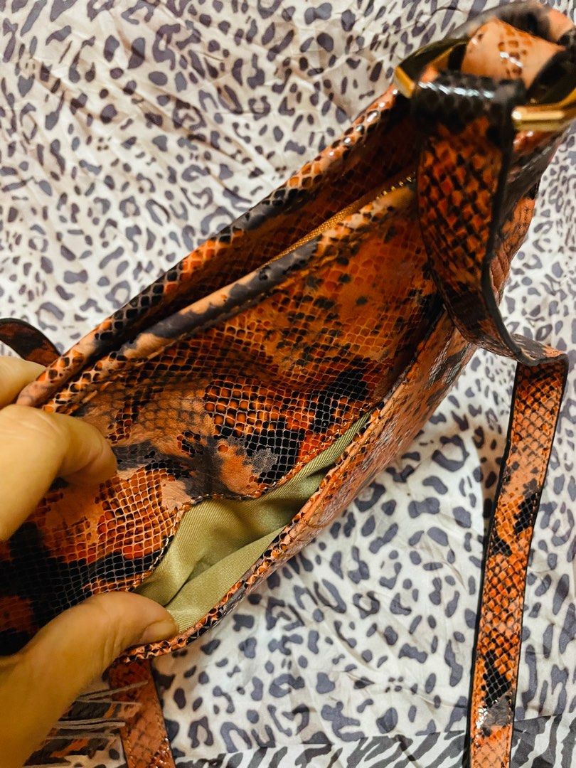 BAG SNAKE SKIN, Women's Fashion, Bags & Wallets, Cross-body Bags on ...