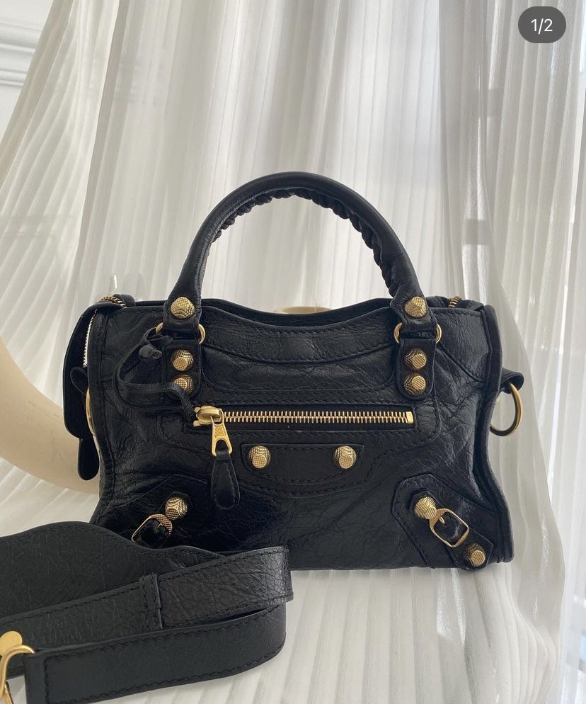 Balen Mini with ghw, Luxury, Bags & Wallets on Carousell