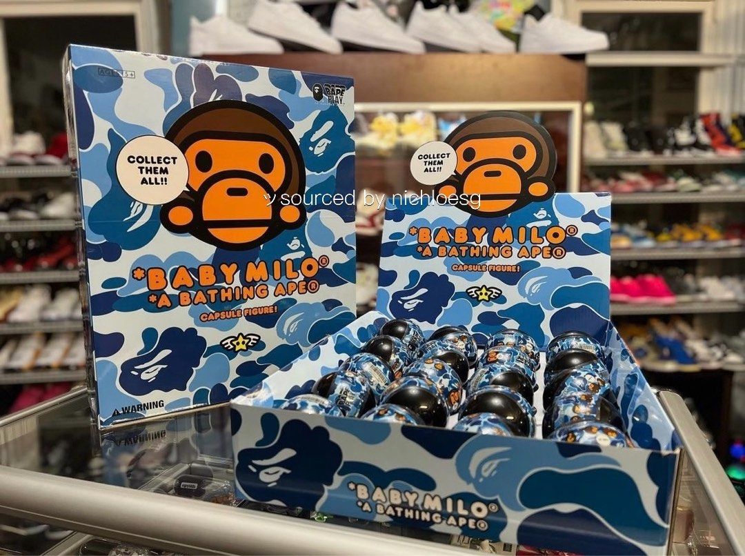 BAPE BABY MILO CAPSULE FIGURE / CAPSULE FIGURE BOX, Hobbies & Toys ...