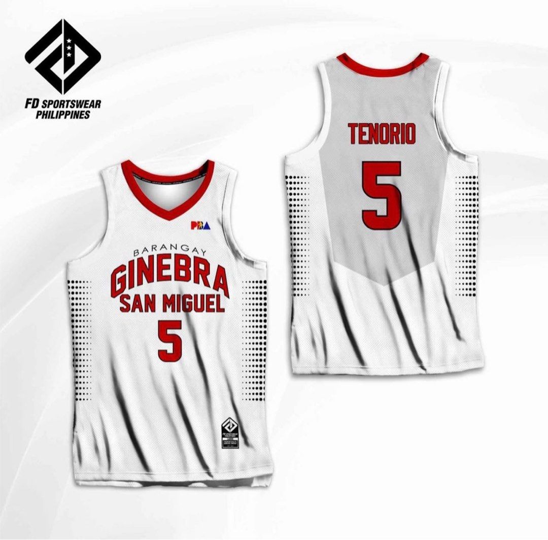 Barangay Ginebra Basketball Jersey, Men's Fashion, Activewear on Carousell