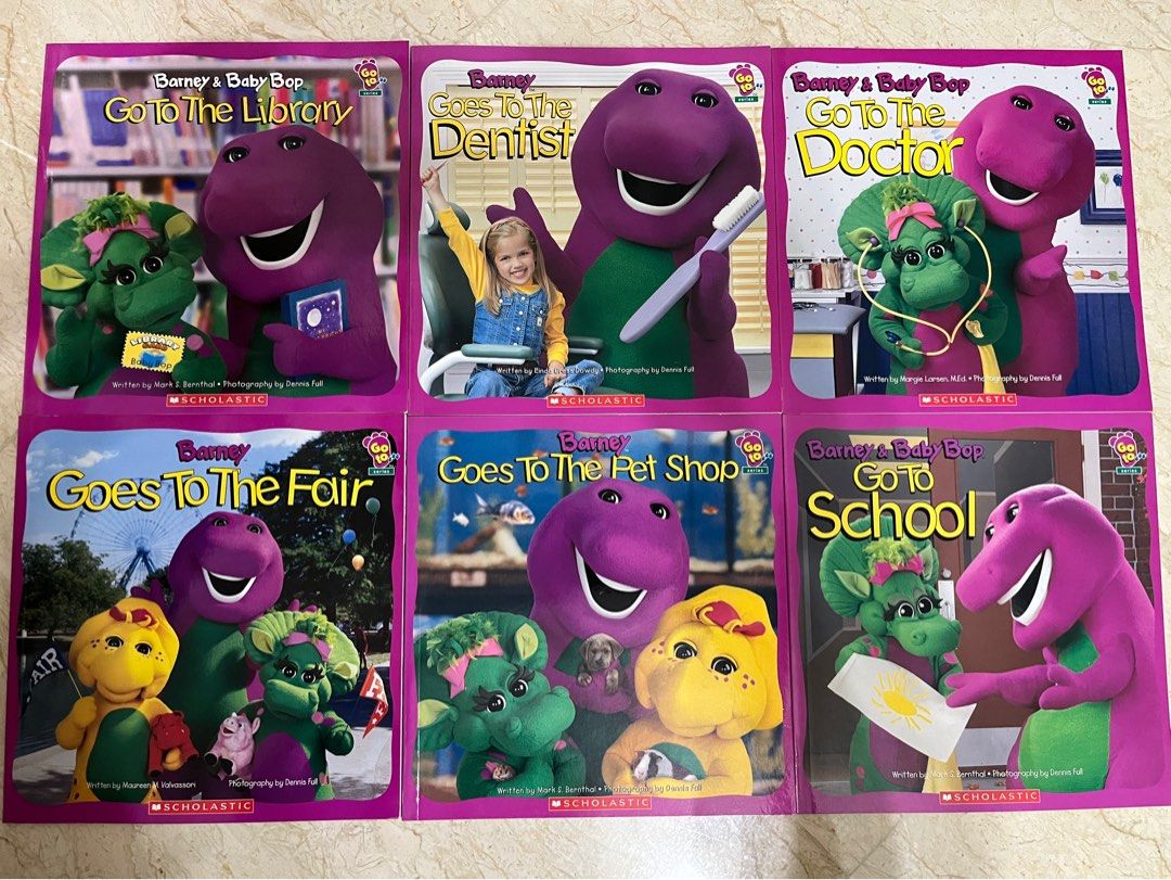 Barney Story Books, Hobbies & Toys, Books & Magazines, Children's Books ...