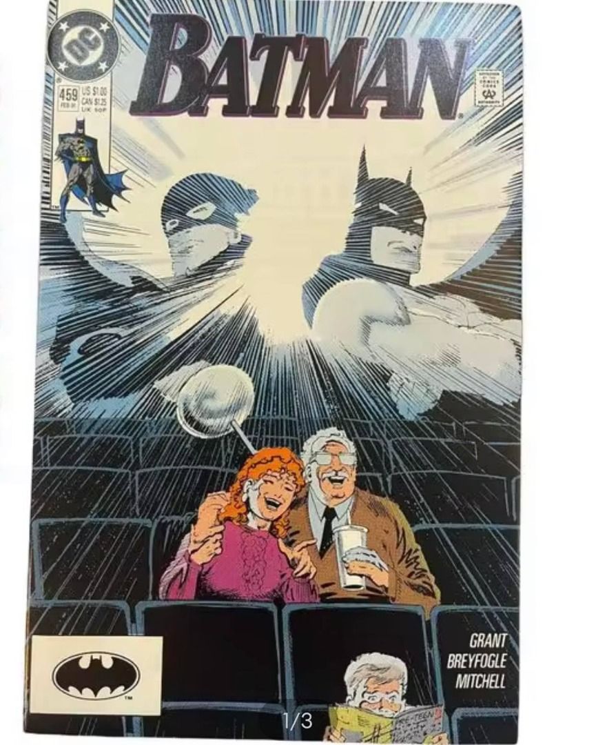 Batman 459 Published Feb 1991 by DC Comic Book Written by Alan Grant ...