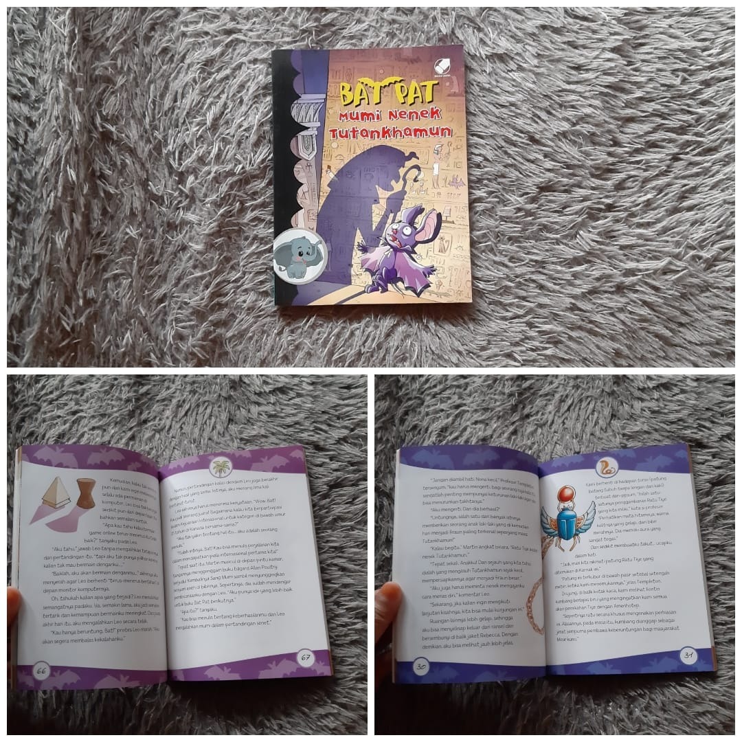 Batpat Mumi Nenek TutanKhamun buku anak, Buku & Alat Tulis, Buku Anak ...