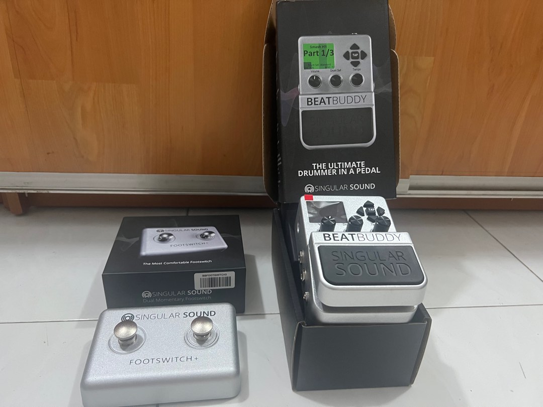 Beat buddy with pedal set, Hobbies & Toys, Music & Media, Music ...