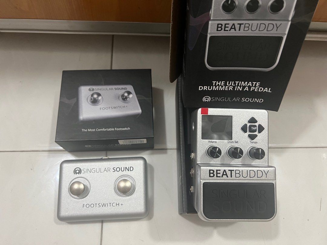 Beat buddy with pedal set, Hobbies & Toys, Music & Media, Music ...