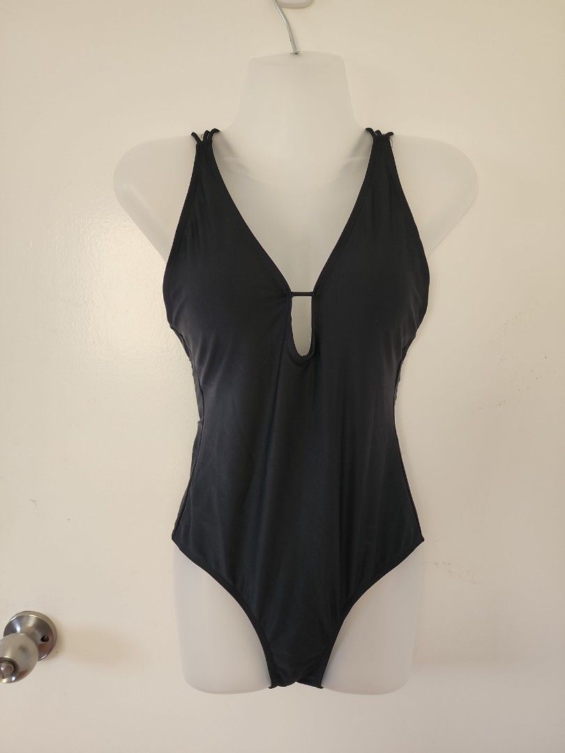 Bench Body One-Piece Black Swimsuit, Women's Fashion, Swimwear, Bikinis ...