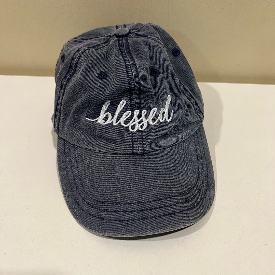 Blessed denim Cap, Men's Fashion, Watches & Accessories, Caps & Hats on ...