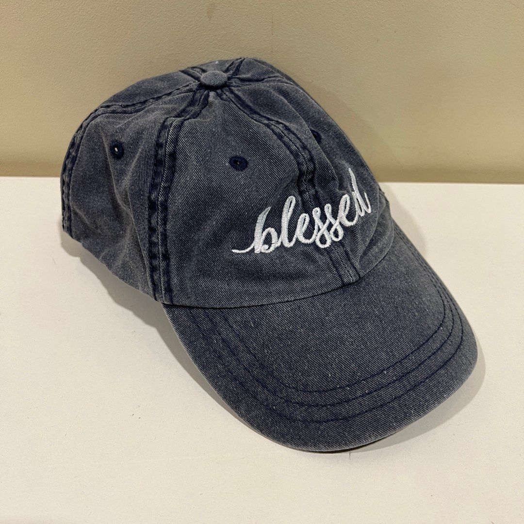 Blessed denim Cap, Men's Fashion, Watches & Accessories, Caps & Hats on ...