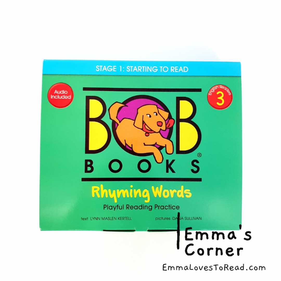 Bob Books S1: Rhyming Words Box Set Phonics, Ages 4 and Up ...