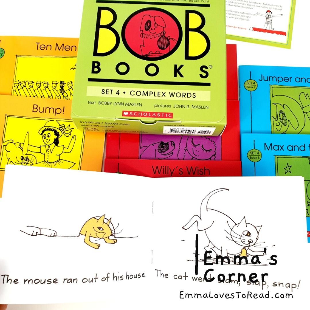 Bob Books S3: Set 4 Complex Words (8 books) (Stage 3: Developing Reader ...