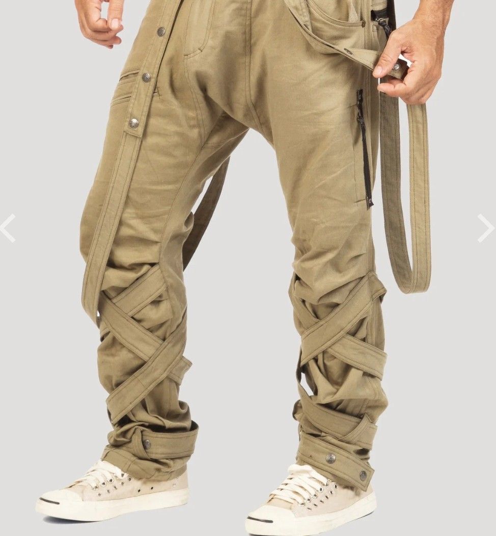 Cyberpunk Bondage Ottoman Pants, Men's Fashion, Bottoms, Jeans on Carousell