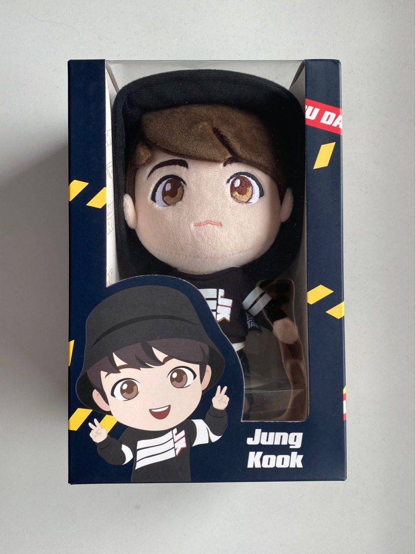 BTS Jung Kook TinyTan Mic Drop Plush Toy on Carousell