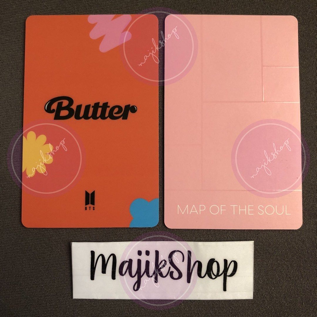 BTS V Butter M2U Lucky Draw PC + MOTS Persona v1 PC, Hobbies & Toys ...
