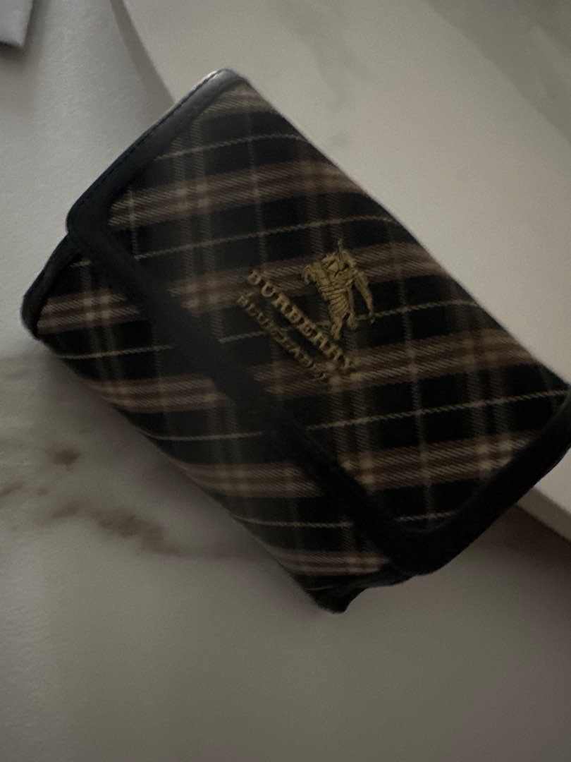 Burberry Blue Label women wallet, Luxury, Bags & Wallets on Carousell