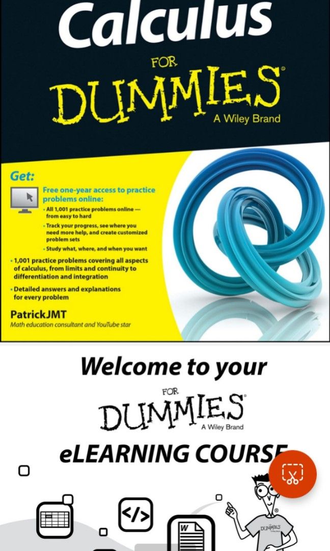 Calculus for Dummies pdf, Hobbies & Toys, Books & Magazines, Textbooks ...