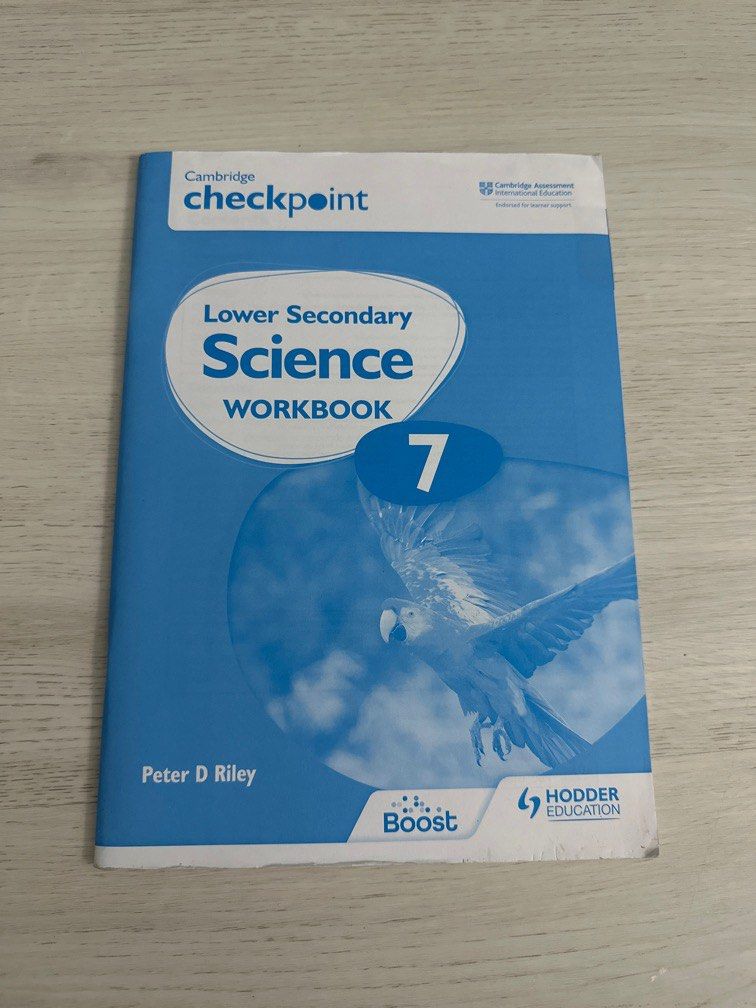 Cambridge checkpoint Lower Secondary Science WORKBOOK 7, Hobbies & Toys ...
