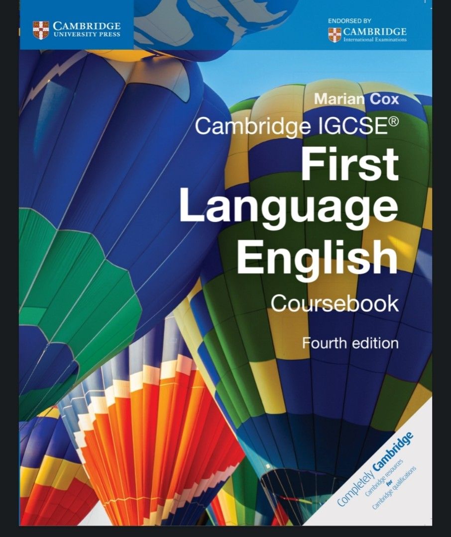 Cambridge IGCSE First Language English Coursebook (Fourth Edition ...