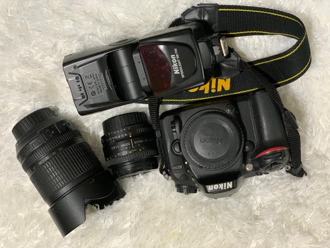 Camera D7200 set, Photography, Cameras on Carousell