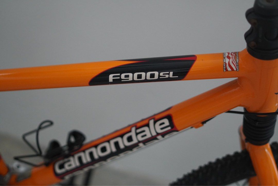 Cannondale F900 SL Citrus colour S frame, Sports Equipment, Bicycles ...