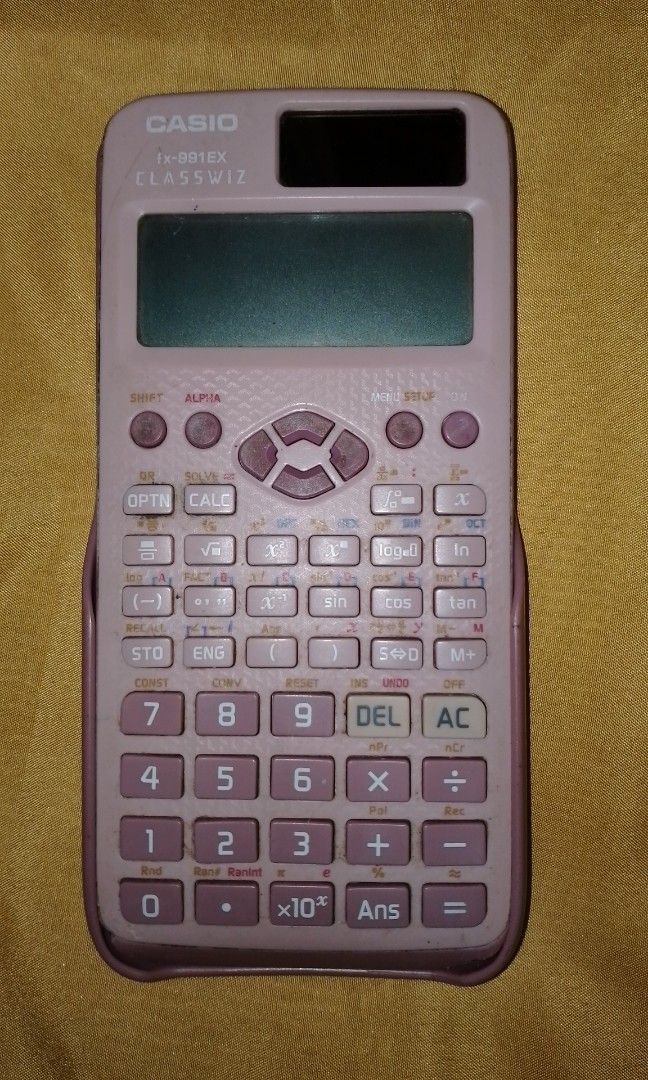 Casio fx-991EX CLASSWITZ (Pink), Computers & Tech, Office & Business ...