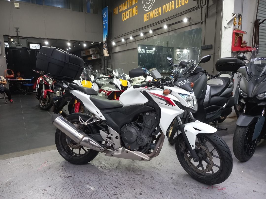 CB400F - COE Expiry: 08/2024 - Contact us @ 67468582, Motorcycles, Motorcycles for Sale, Class ...