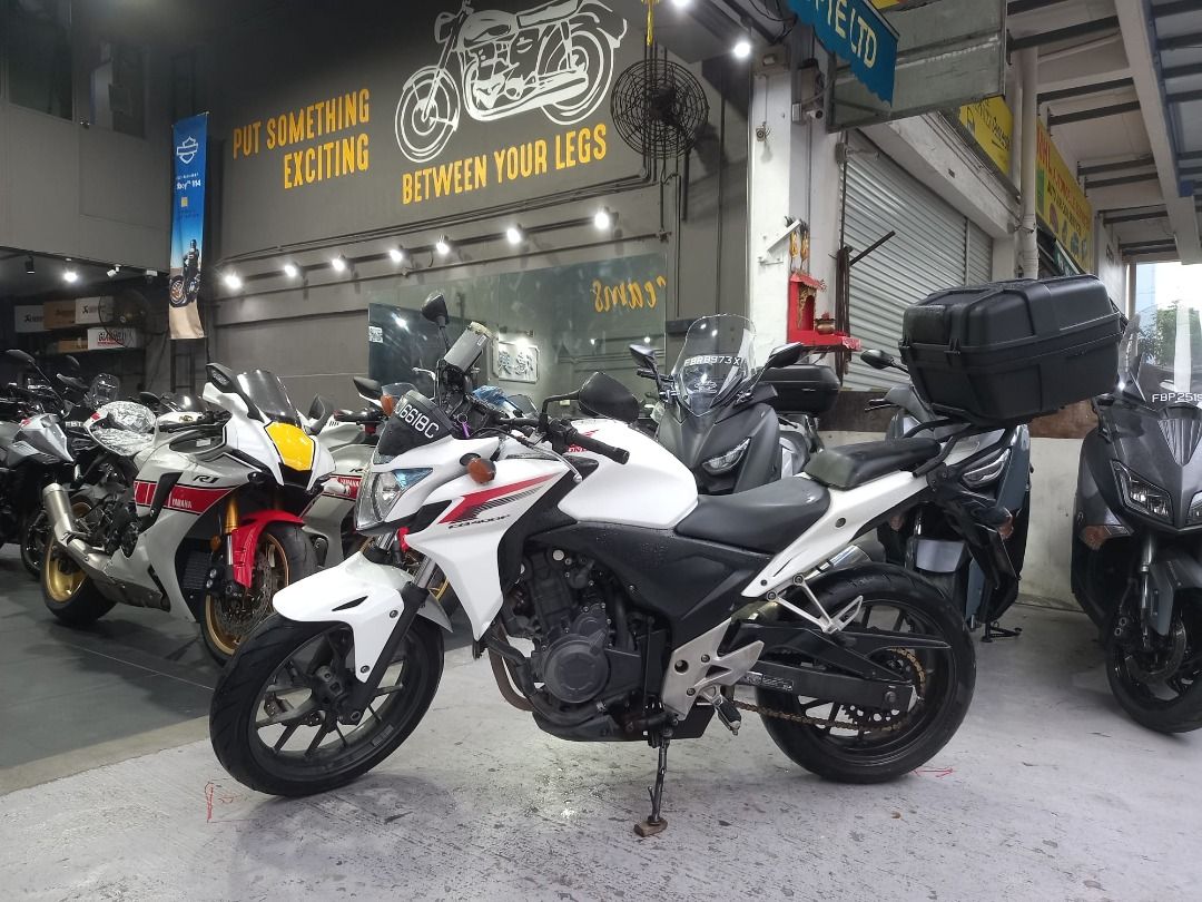 CB400F - COE Expiry: 08/2024 - Contact us @ 67468582, Motorcycles, Motorcycles for Sale, Class ...