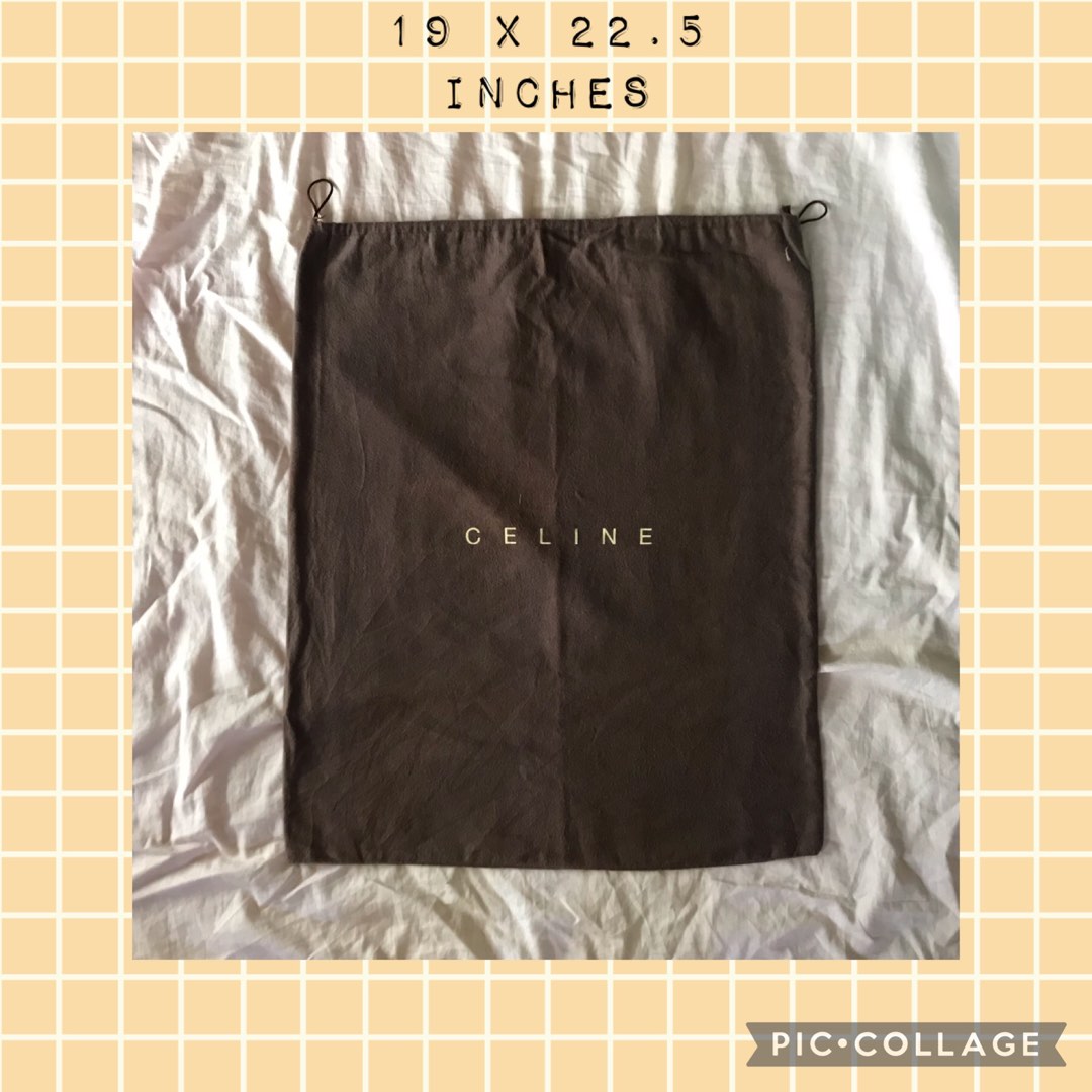 Celine Dust Bag 19x22.5" L, Women's Fashion, Bags & Wallets, Purses ...