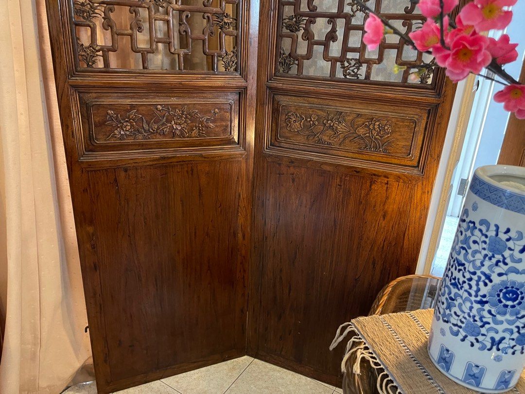 Chinese antique partition, Furniture & Home Living, Furniture, Other ...