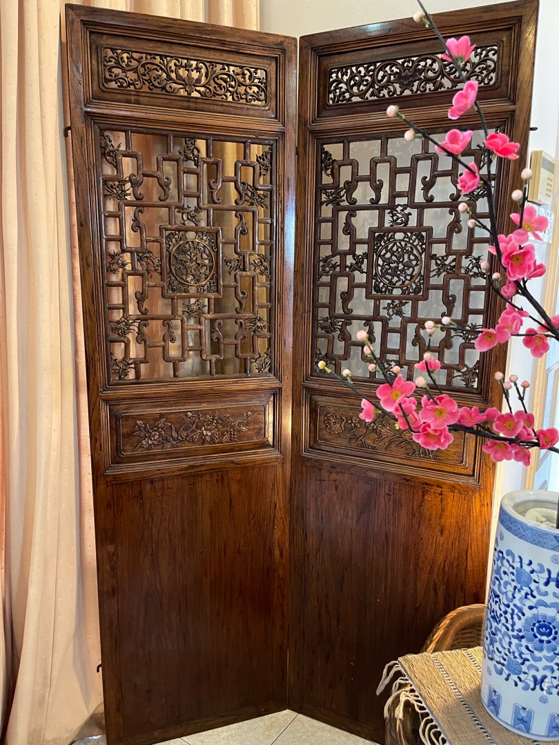 Chinese antique partition, Furniture & Home Living, Furniture, Other ...