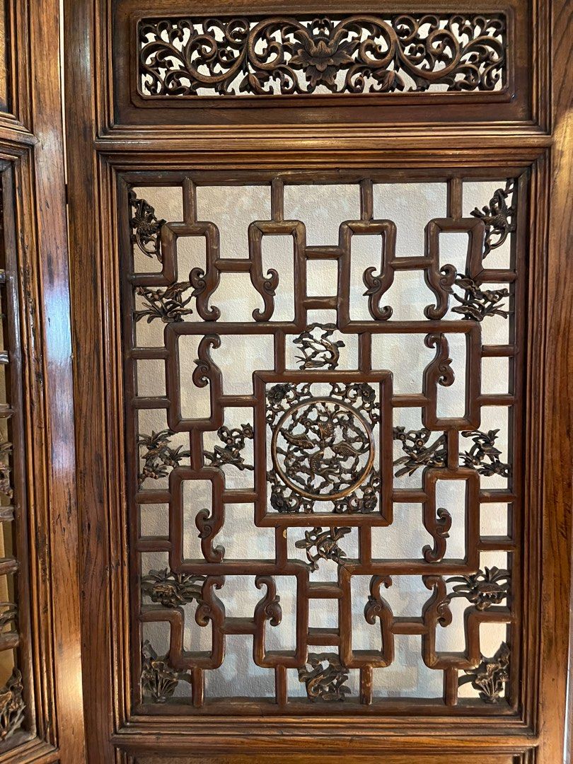 Chinese antique partition, Furniture & Home Living, Furniture, Other ...