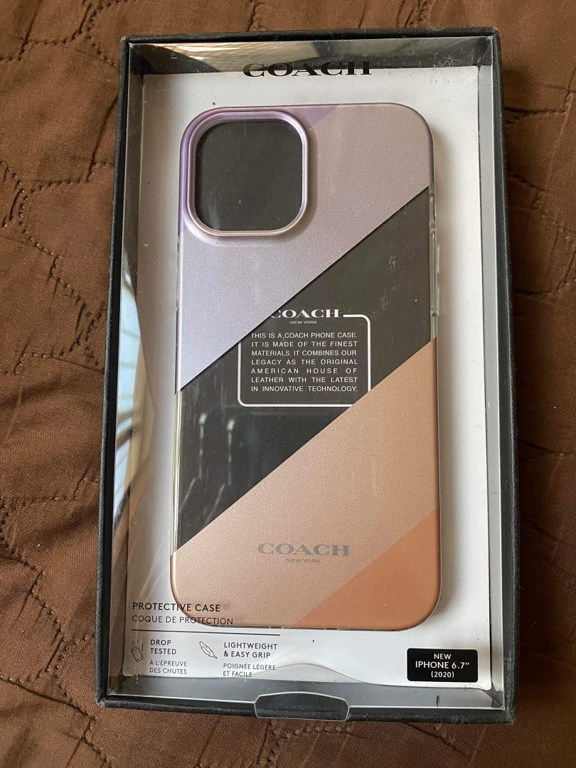 Coach case for iphone 12 pro max, Mobile Phones & Gadgets, Mobile ...