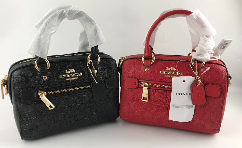 COACH MICRO ROWAN CROSSBODY IN SIGNATURE CANVAS EMBOSSED — P 3000 ...