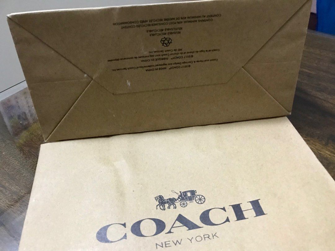 COACH PAPER BAG, Women's Fashion, Bags & Wallets, Tote Bags on Carousell