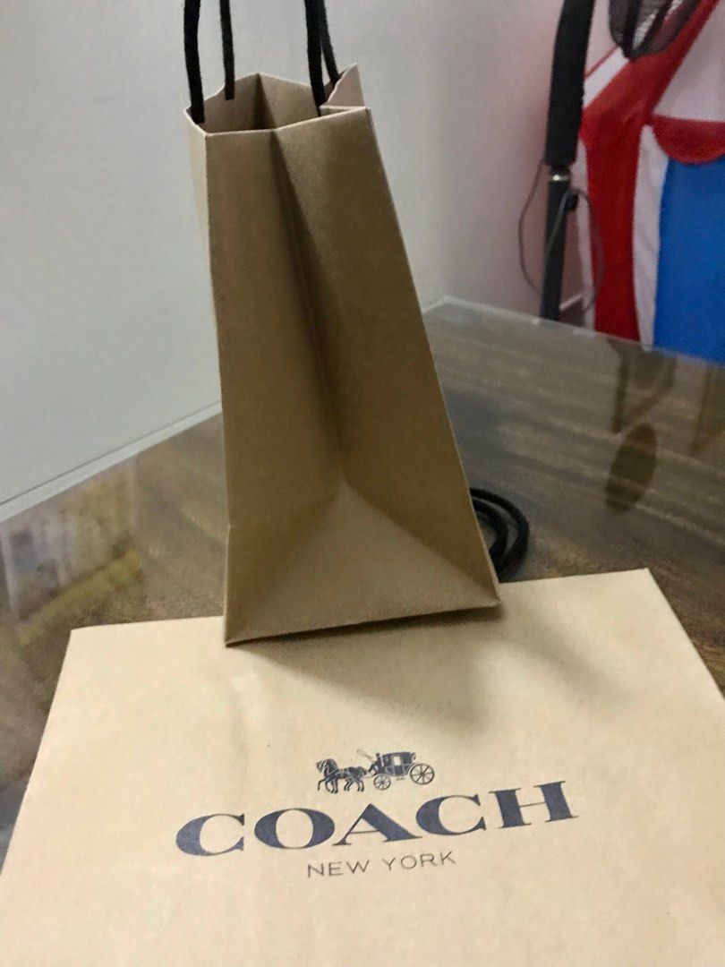 COACH PAPER BAG, Women's Fashion, Bags & Wallets, Tote Bags on Carousell