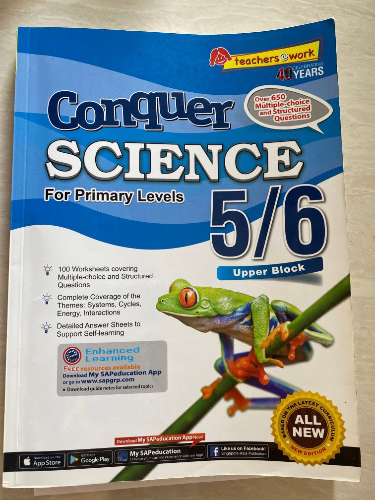 Conquer science for upper block, Hobbies & Toys, Books & Magazines ...
