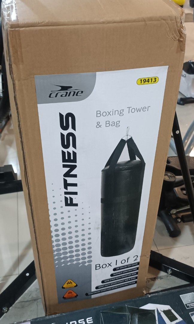 Crane Boxing Tower With Punching Bag Mode of payment Cash Gcash Card ...