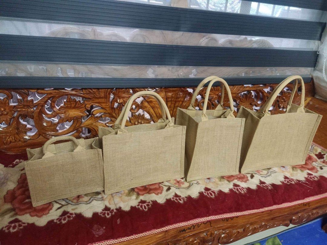 Supplier Plain and customized Burlap Tote Bags For Souvenirs and Give ...