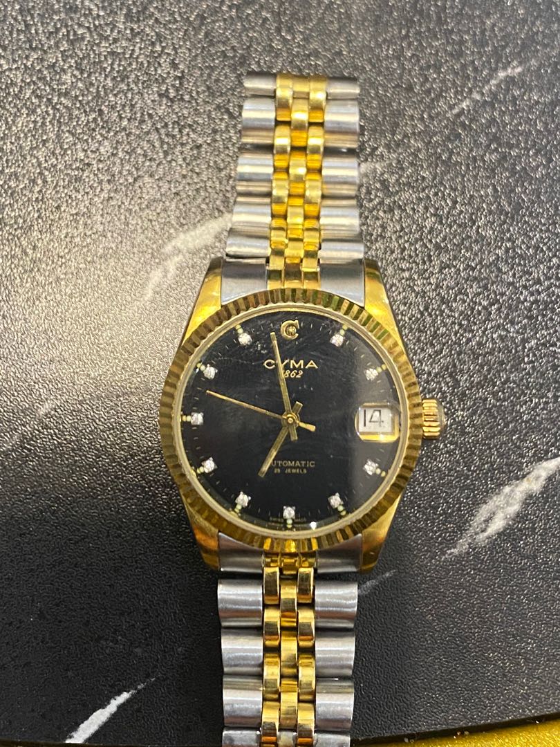 Cyma watch, 男裝, 手錶及配件, 手錶 - Carousell